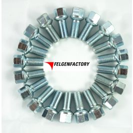 20x Radschauben Kugelbund Verzinkt M14 x 1,5 x 27 R14 SW17 Mercedes Kfz Teile Zubehör und ...