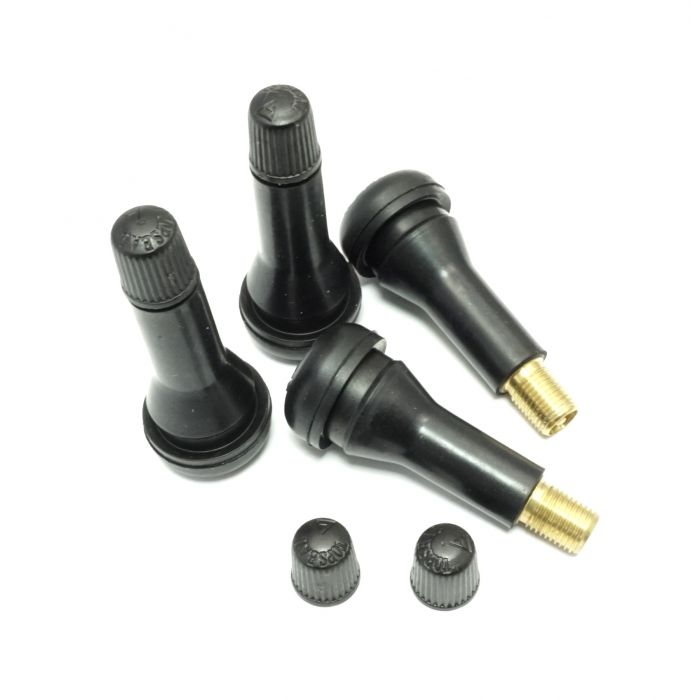 4x Stück Snap-In Gummiventile TR 414 Reifenventile Felgenventile 50mm ...